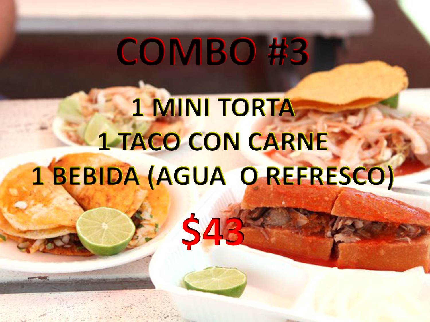 COMBOS..!! :: TORTAS CARLOS